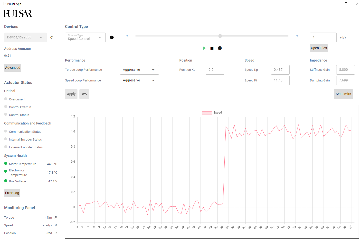 Desktop App - PULSAR HRI Ecosystem Documentation